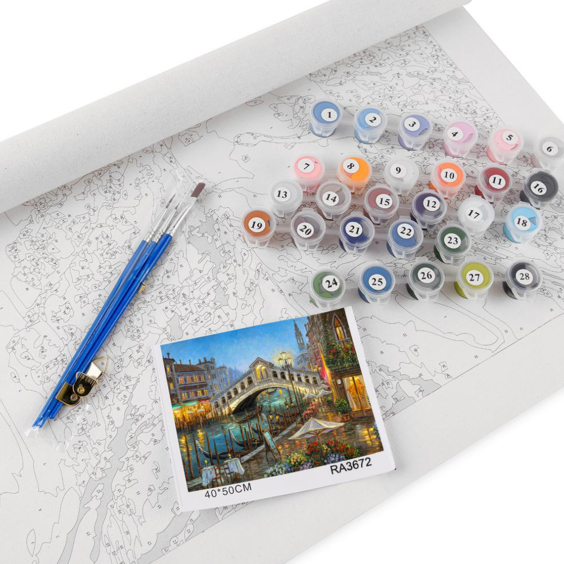 Paint By Numbers Custom Photo - PaintByNumbersUsa.COM